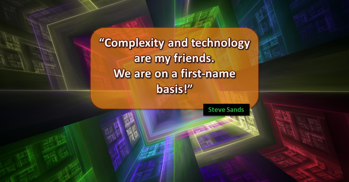 stevenjsands.com - Complexity and Technology are My Friends